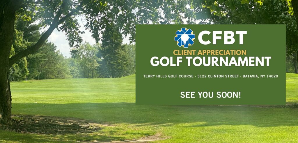 Golf Tournament Registration Confirmation - CFBT